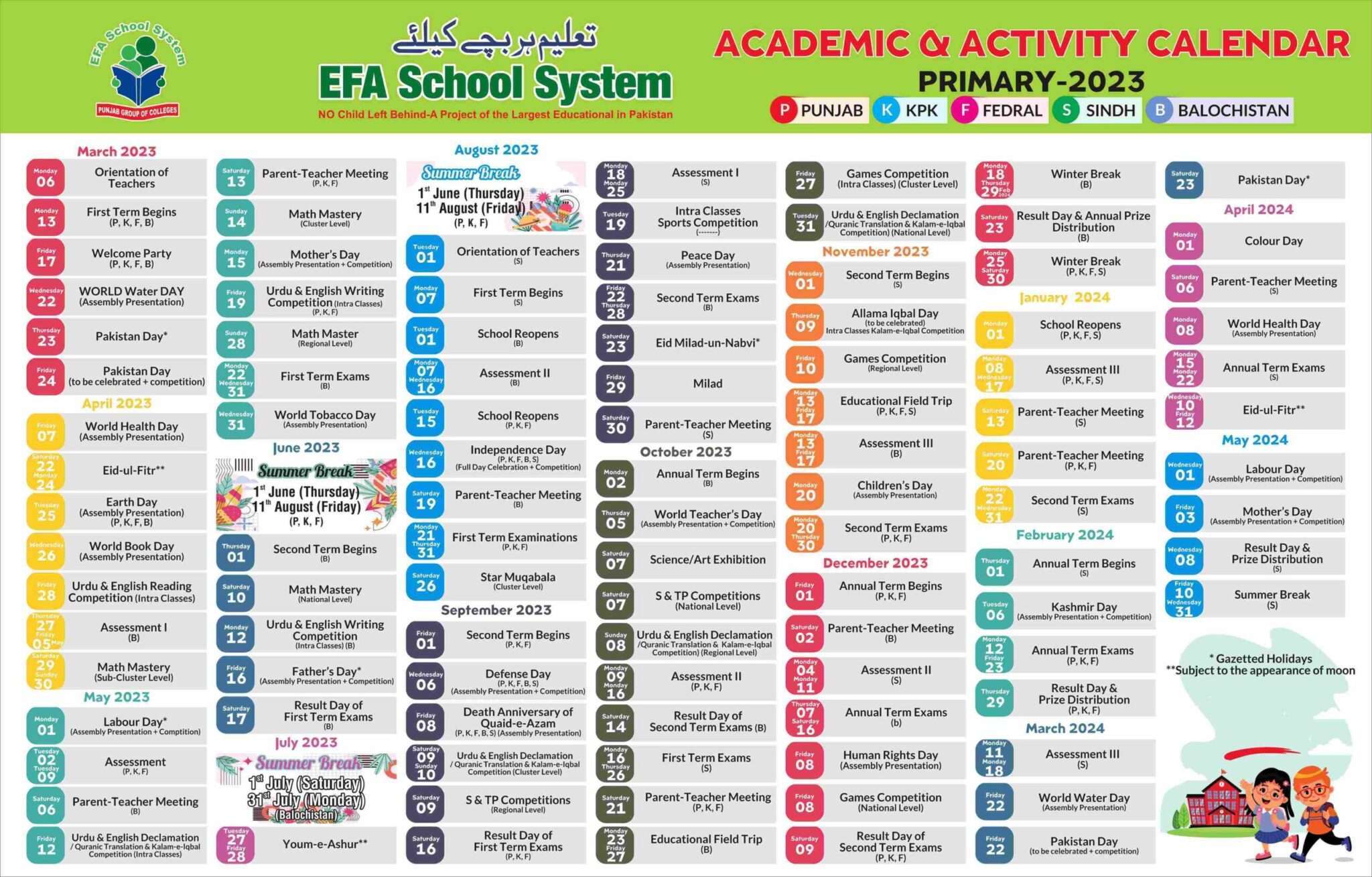Primary – EFA School Systems